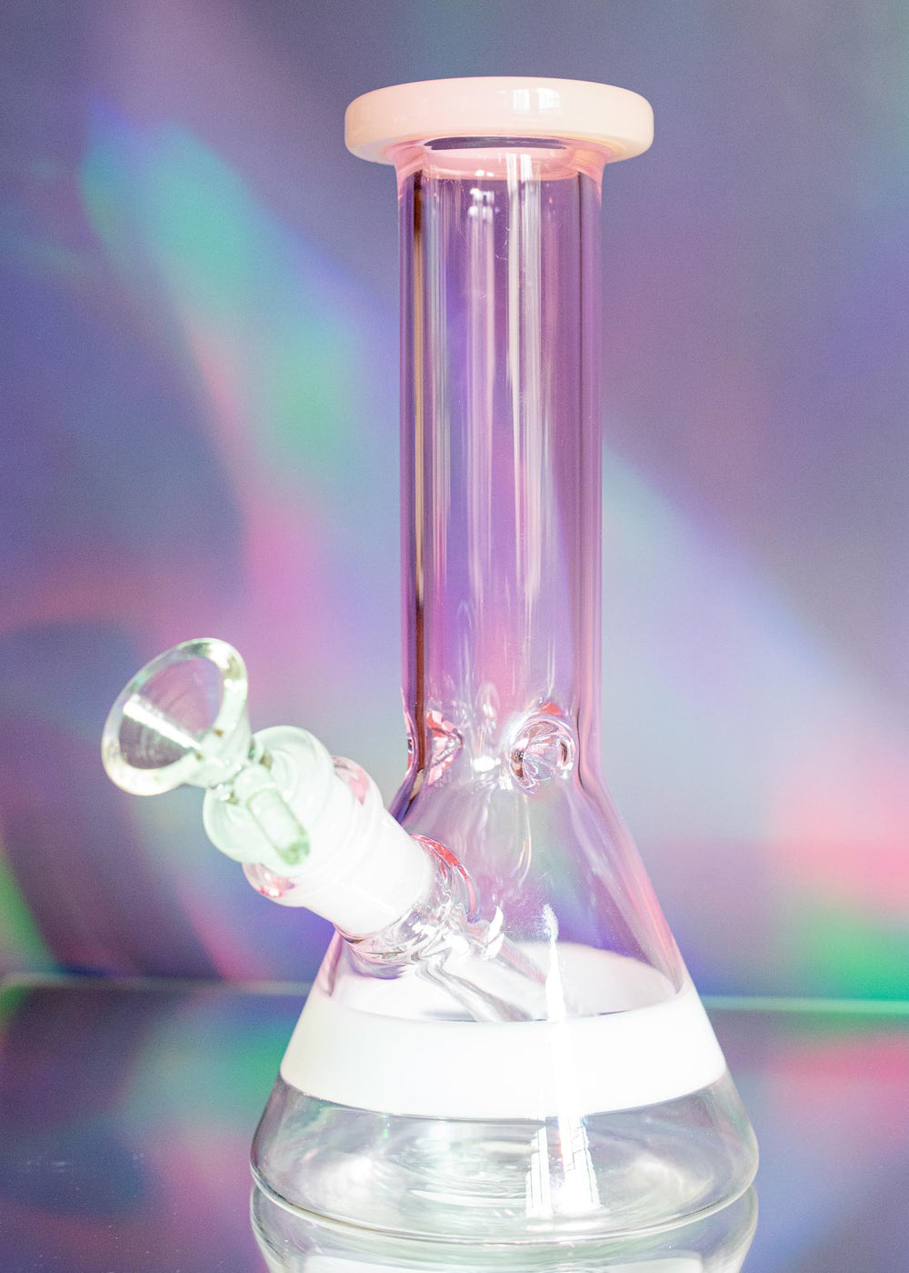 CLASSY BEAKER BONG 8"