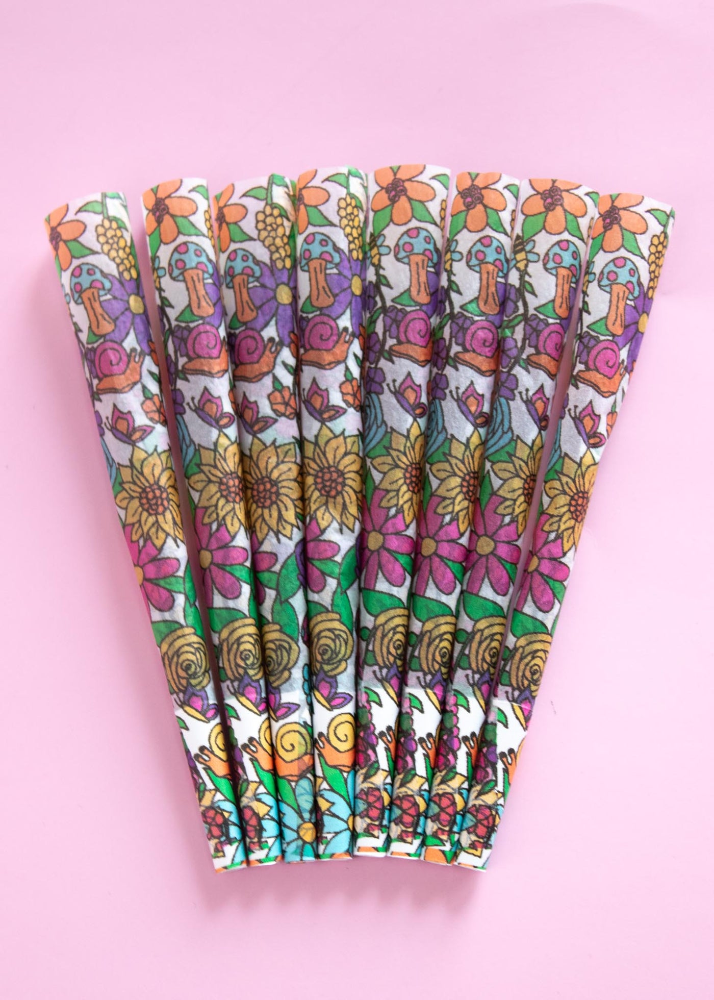 FLORAL CRITTER CONES (8-pack)