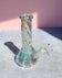 IRIDESCENT SWIRL BONG 8"