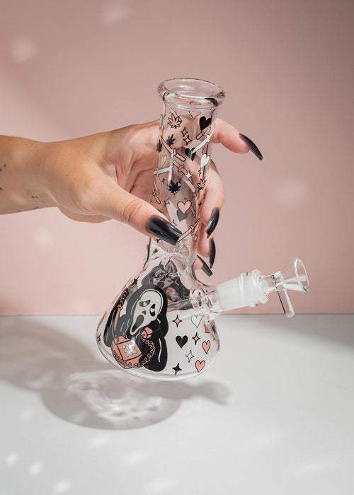 CUTE GHOSTFACE BONG 8"