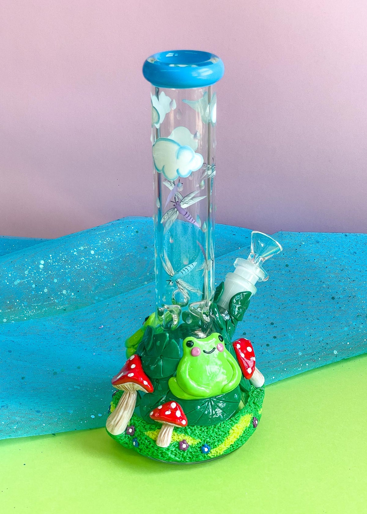 “FRONG” FROG BONG 10"